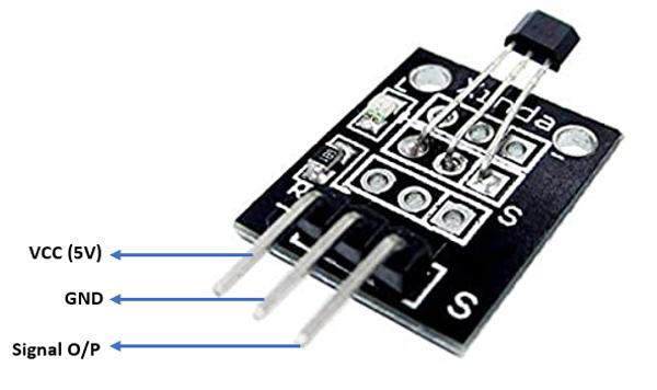 KY-035 Hall Magnetic Sensor Module Pinout, Features,